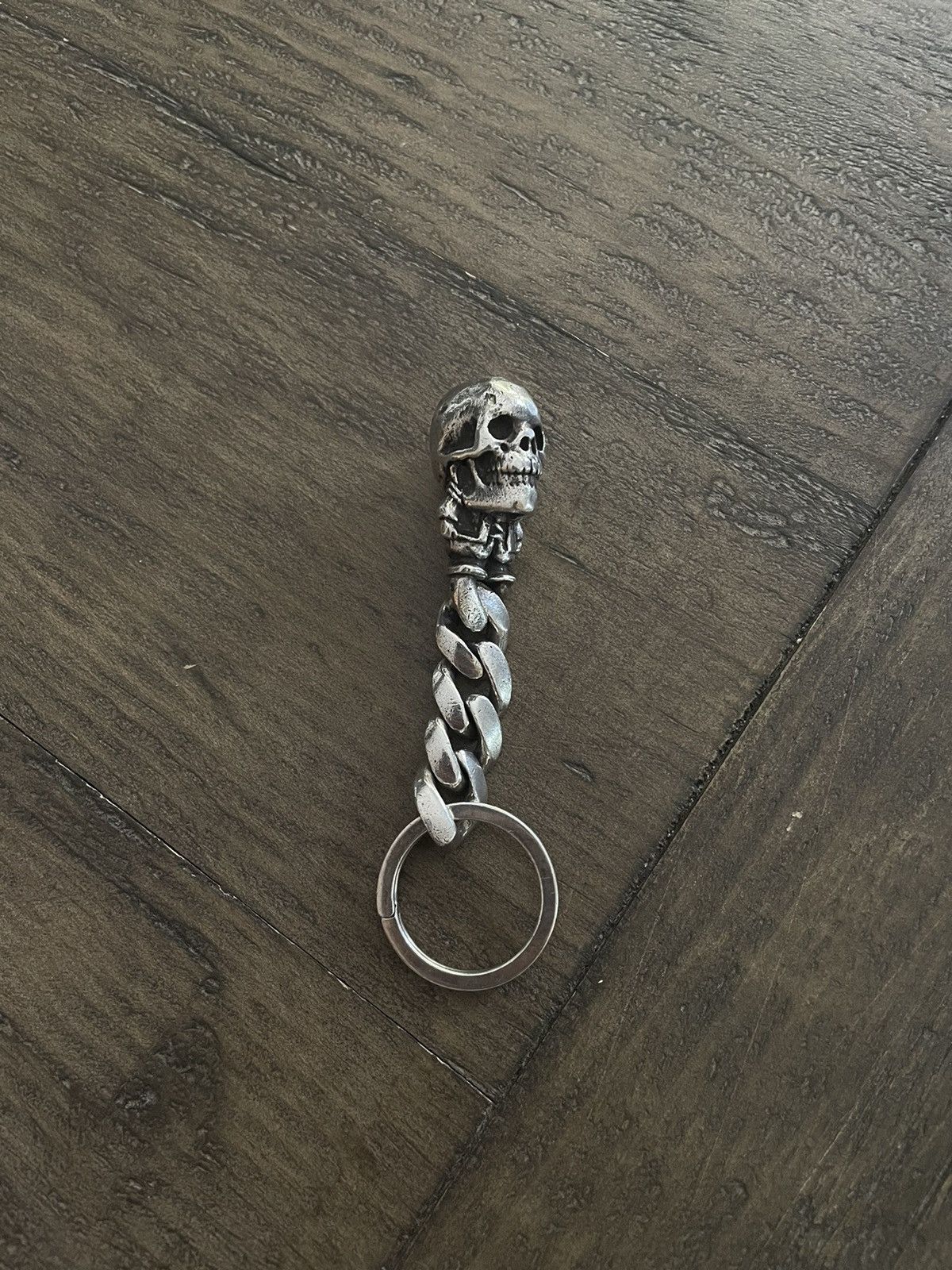 Chrome Hearts Chrome hearts foti skull key chain rare | Grailed