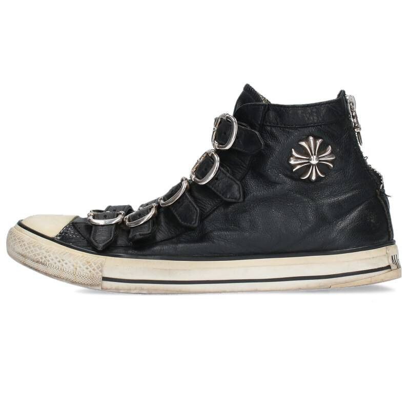Chrome Hearts × Converse Chrome Hearts x Converse Multi-Buckle Chuck ...