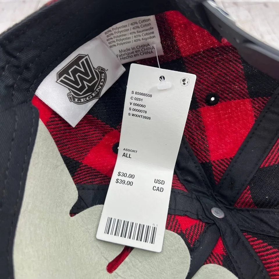 WWE WWE Mick Foley Cactus Jack W Legends Hat Snapback Cap Plaid | Grailed