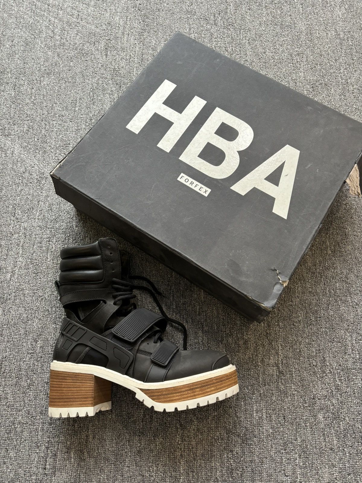 Hood By Air Hood by air avalanche heeled boots | Grailed