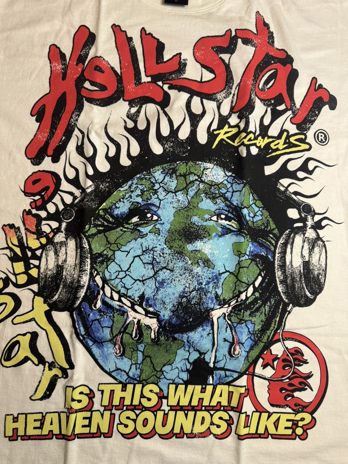 HELLSTAR Hellstar Heaven on Earth Records Tee | Grailed
