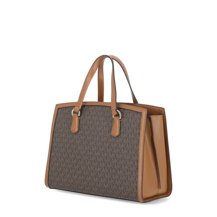 Michael Kors MICHAEL MICHAEL KORS Chantal Medium Logo Satchel Bag | Grailed Michael Kors MICHAEL MICHAEL KORS Chantal Medium Logo Satchel Bag | Grailed
