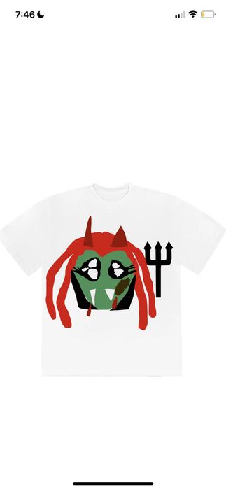 Cactus Plant Flea Market Playboi Carti X CPFM 4 WLR King Vamp Tee | Grailed