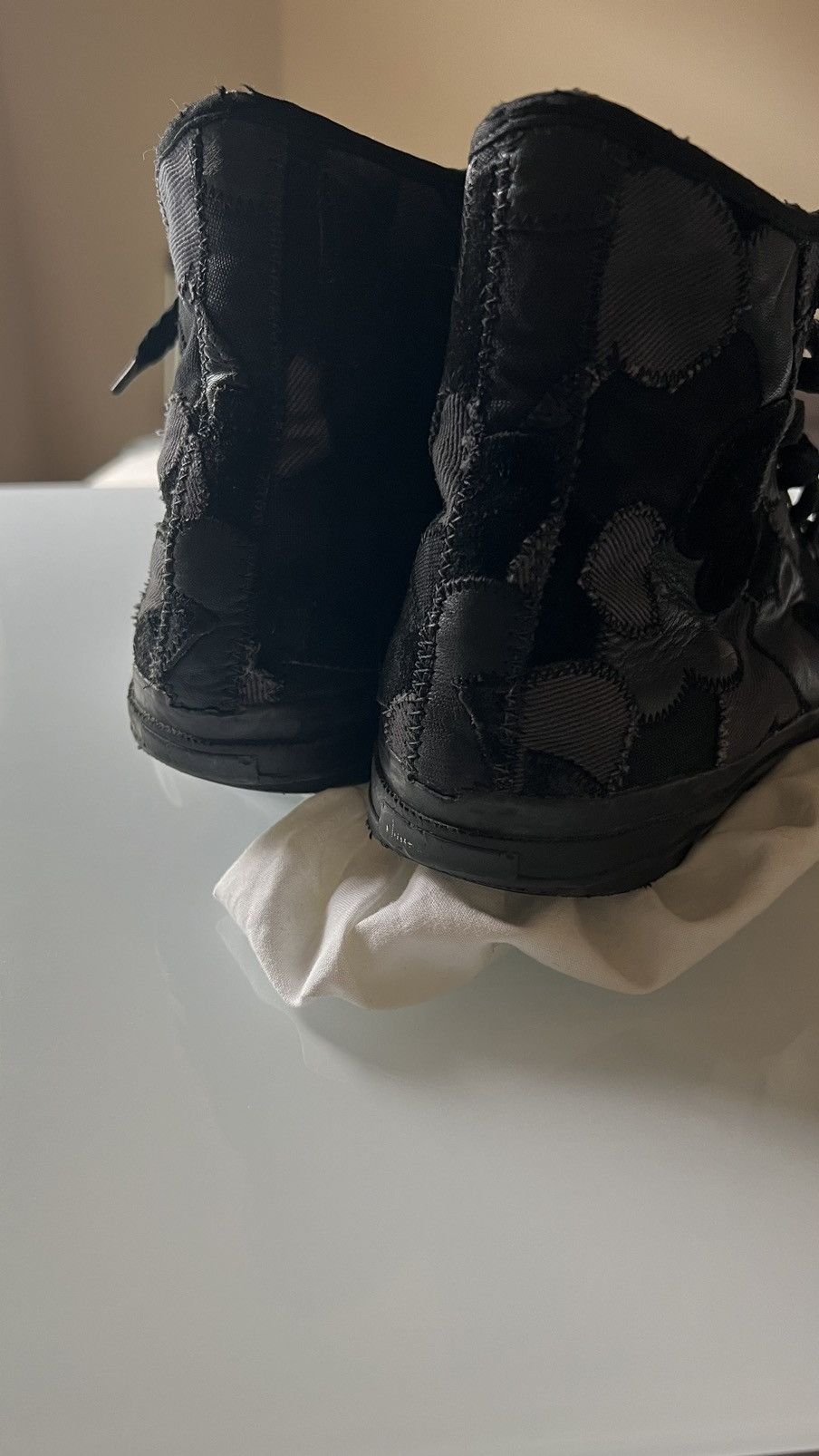 Number (N)ine GRAIL Number (N)ine aw03 “Touch me I’m Sick” Converse ...