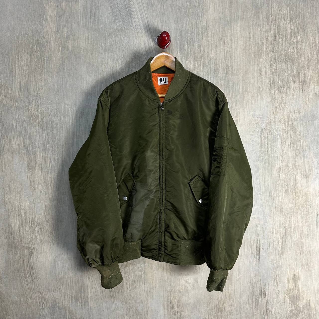 Japanese Brand × Vintage MA-1 Intermediate Bomber Jacket Vintage Style | Grailed
