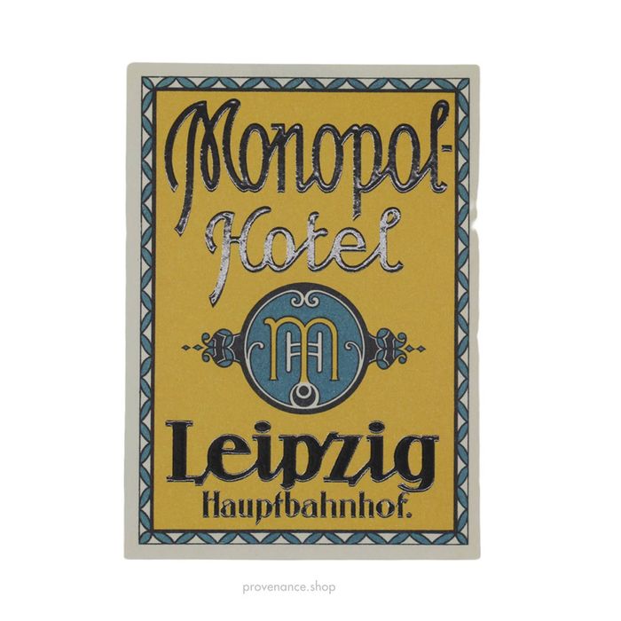 Louis Vuitton 🔴 Hotel Label Sticker Postcard - Monopol Hotel | Grailed
