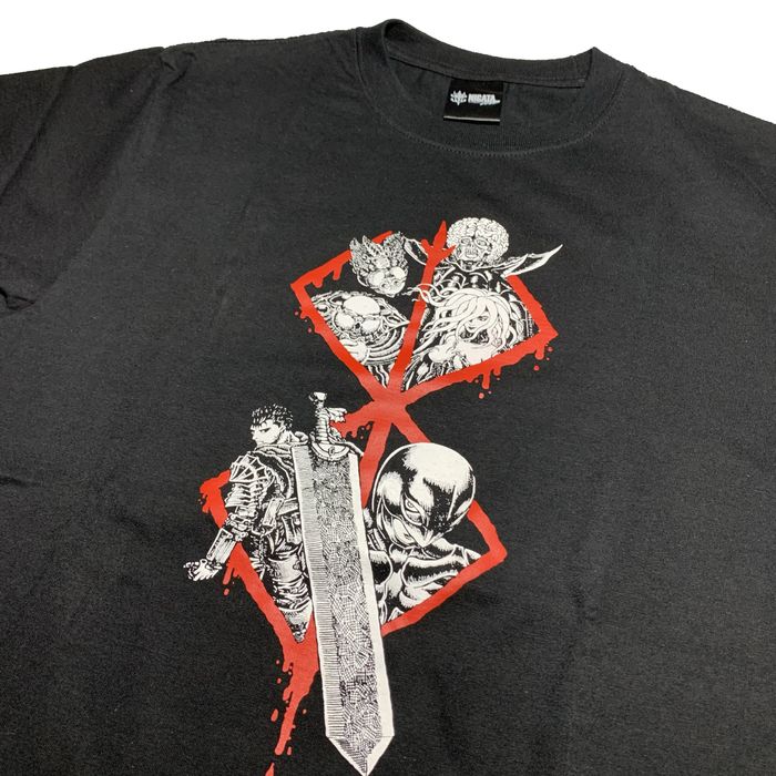Vintage Guts Femto Griffith Casca Berserk Eclipse Anime Manga Shirt ...