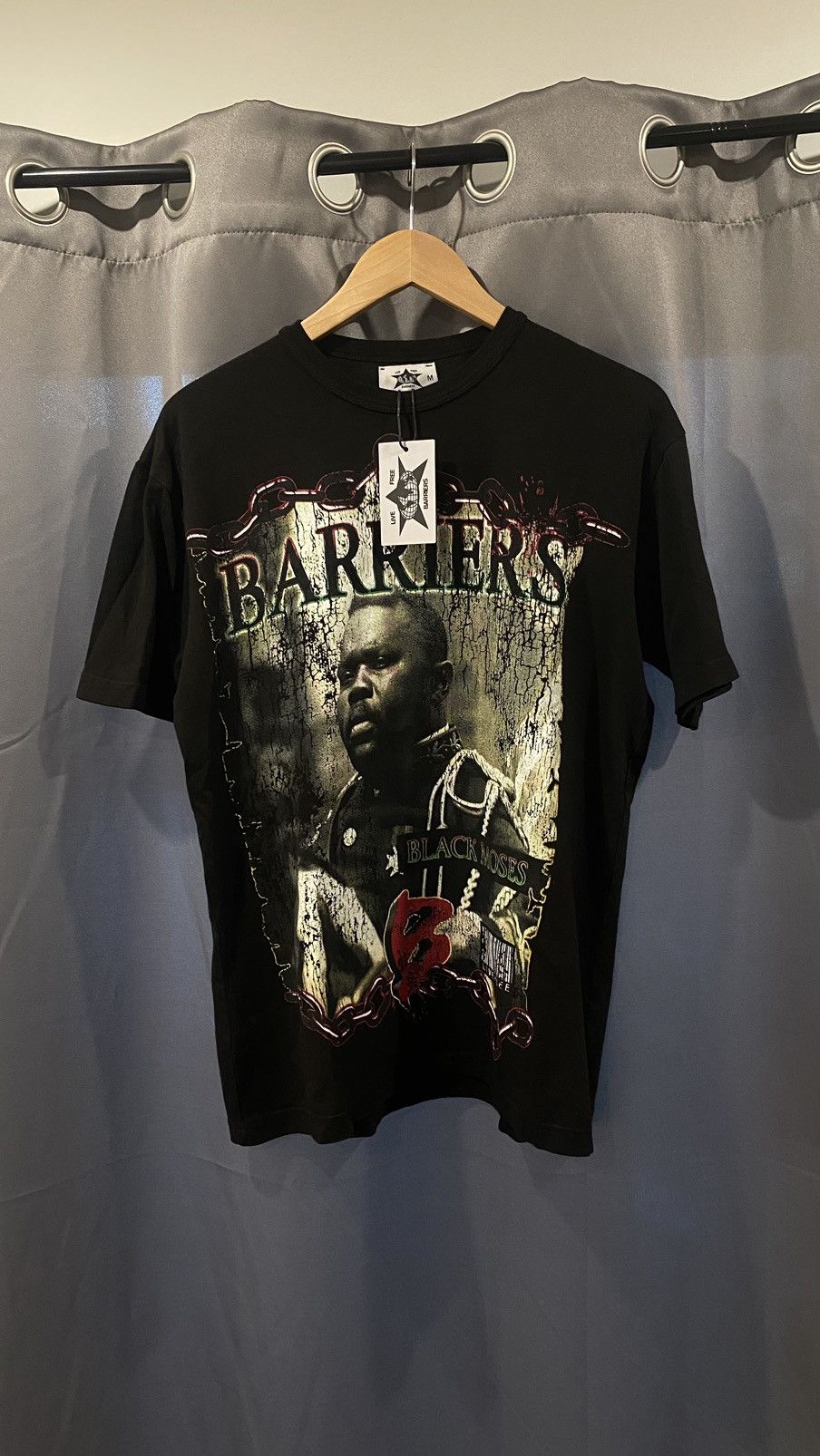 Barriers Barriers Black Moses Tee Size M | Grailed
