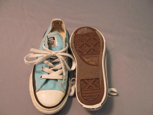 Converse Converse Chuck Taylor All-Star Light Blue Low Top Sneakers ...