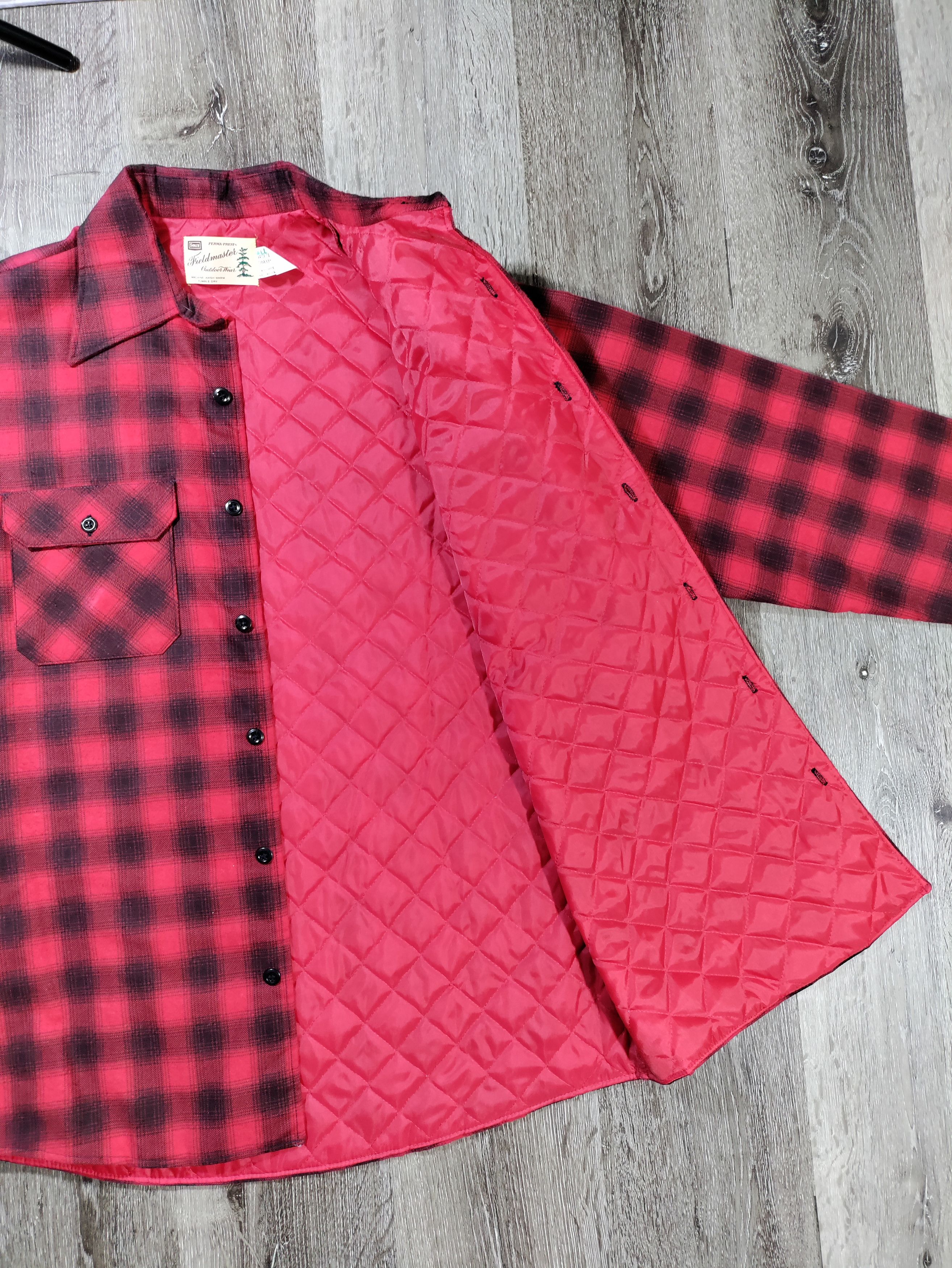 Fieldmaster Vintage Field Master Mens Flannel Shirt Jacket | Grailed