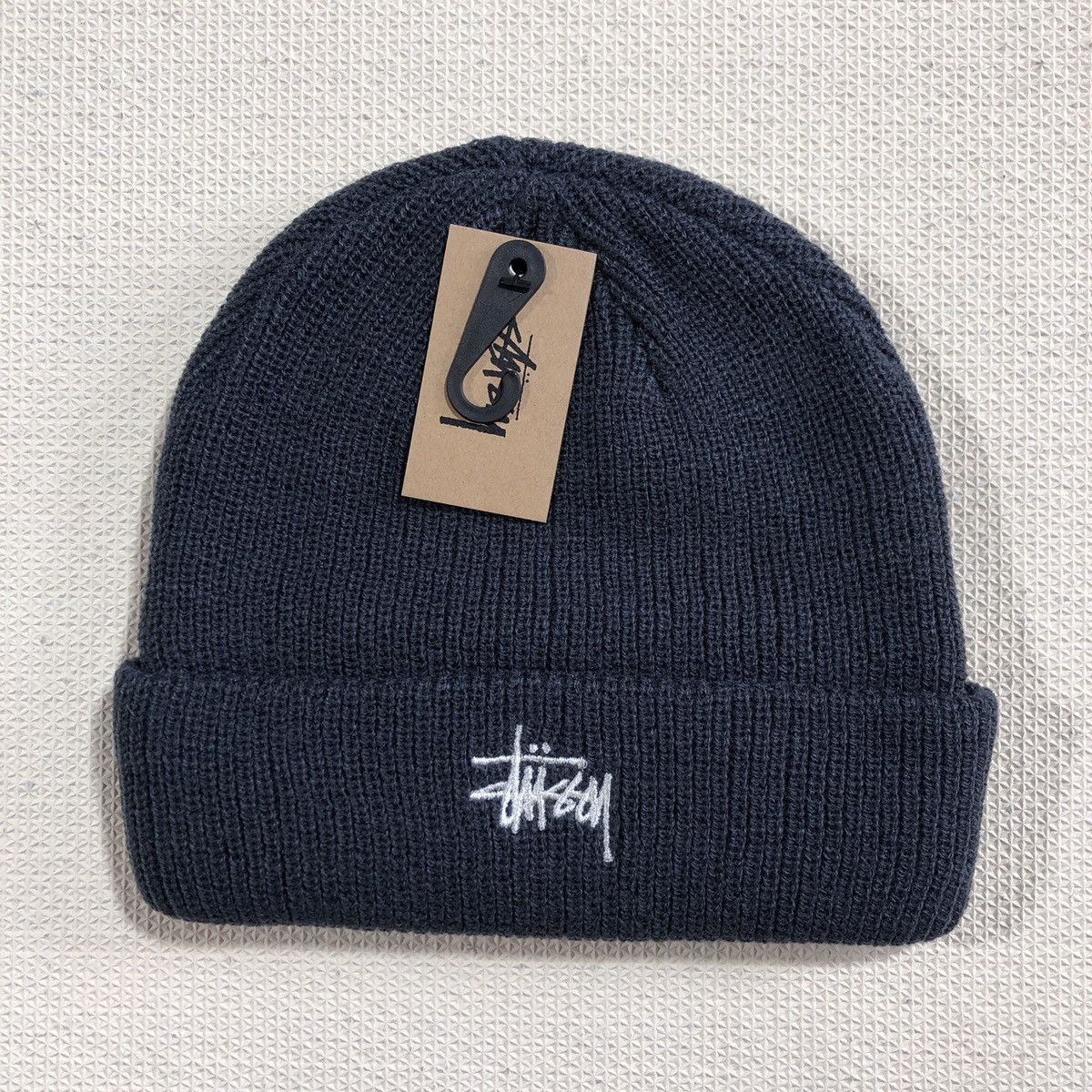 Streetwear × Stussy × Vintage Stussy Basic Cuff Beanie | Grailed