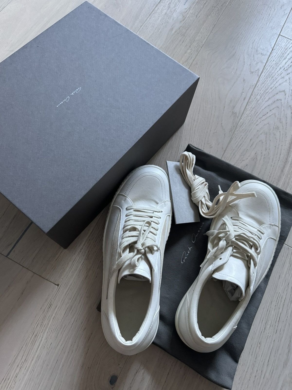 Rick Owens Rick Owens Vans Vintage Low Top Sneakers | Grailed
