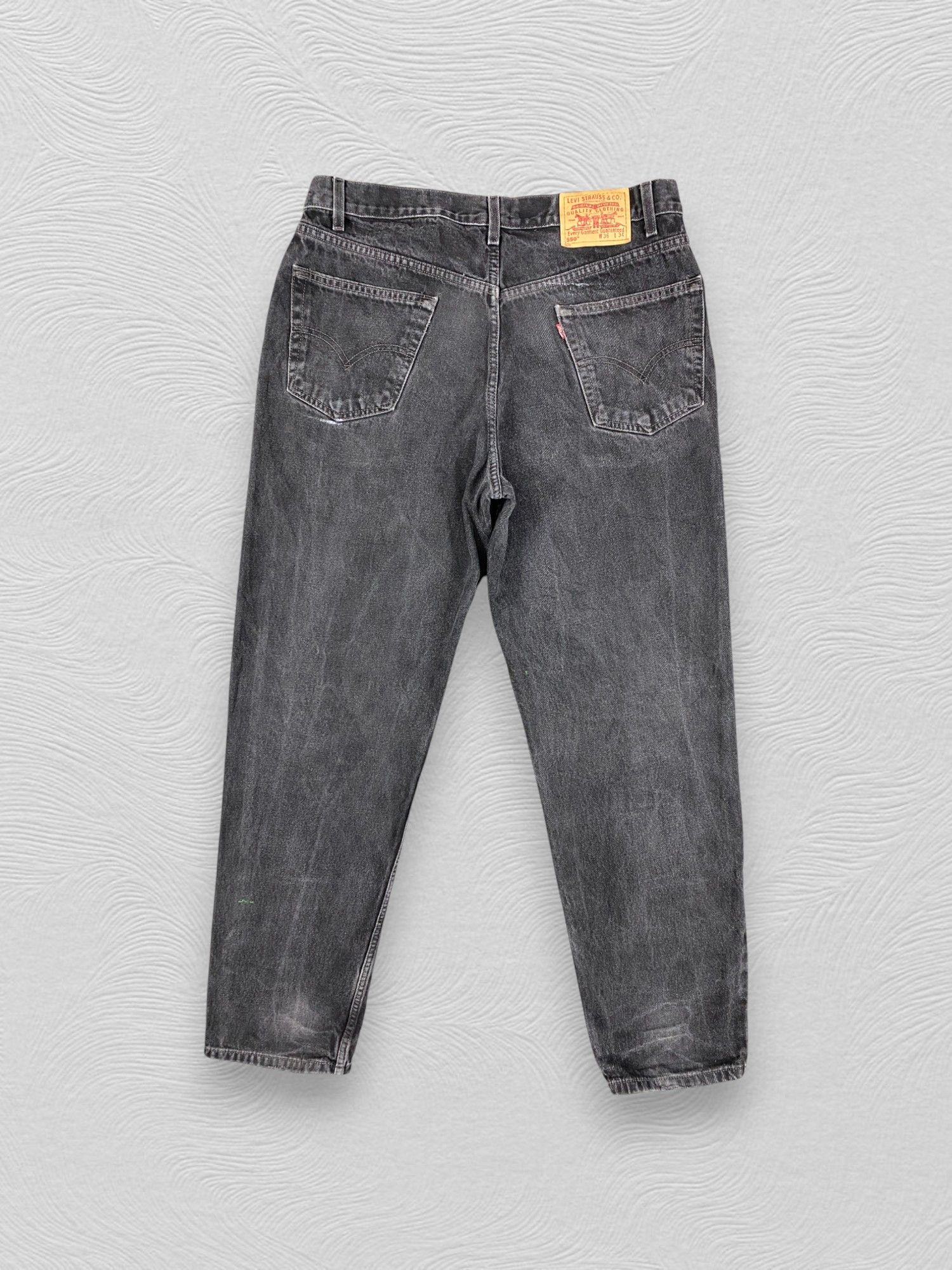 Distressed Denim × Levi's × Vintage Black Vintage Levi's 550 Jeans 34x32.5 Denim -JN2380 | Grailed