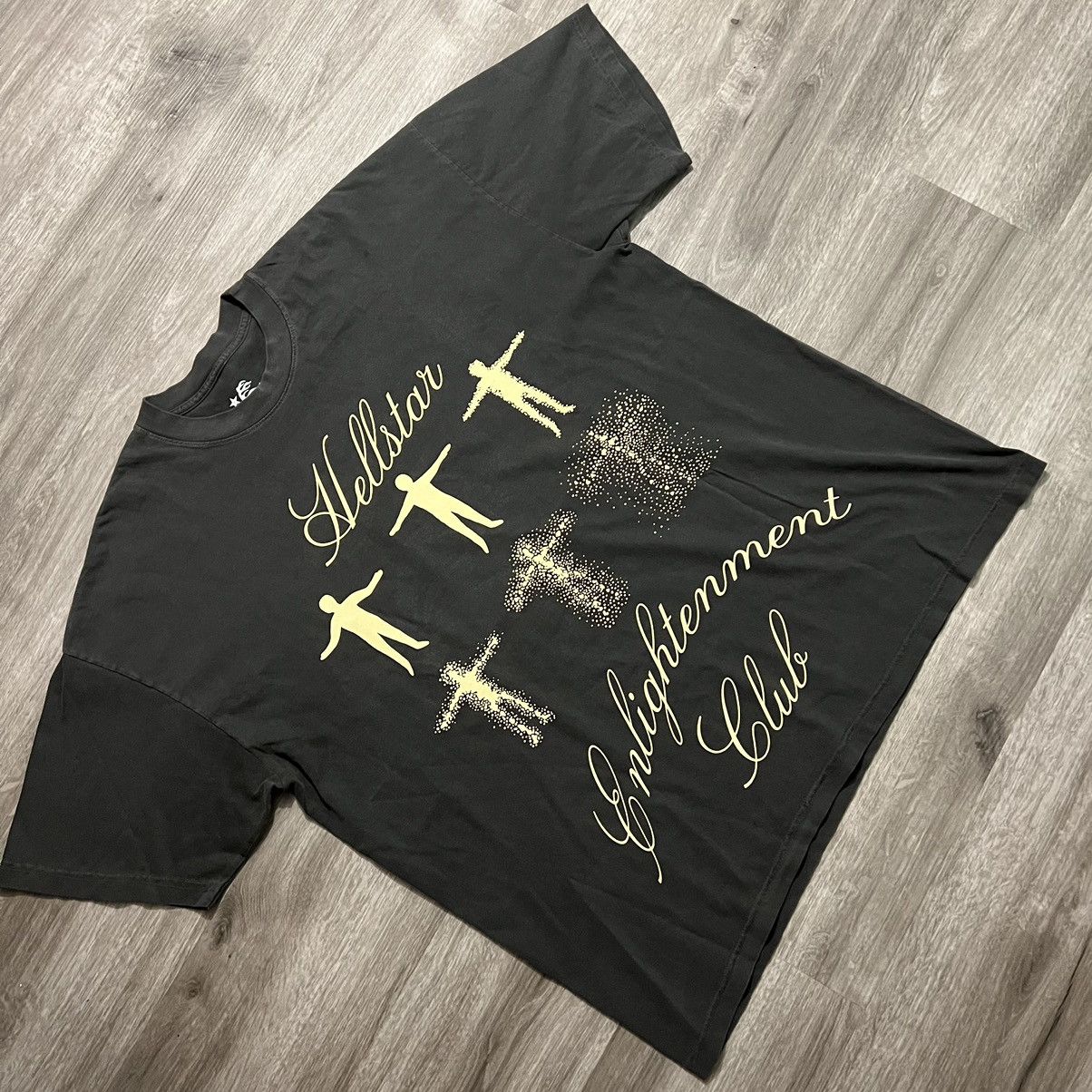 HELLSTAR Hellstar Enlightenment Club Rhinestone T-Shirt | Grailed