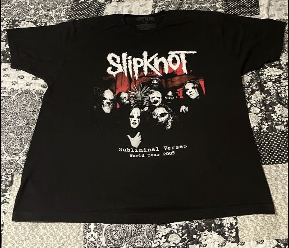 Slipknot 05’ Slipknot Tour Tshirt | Grailed
