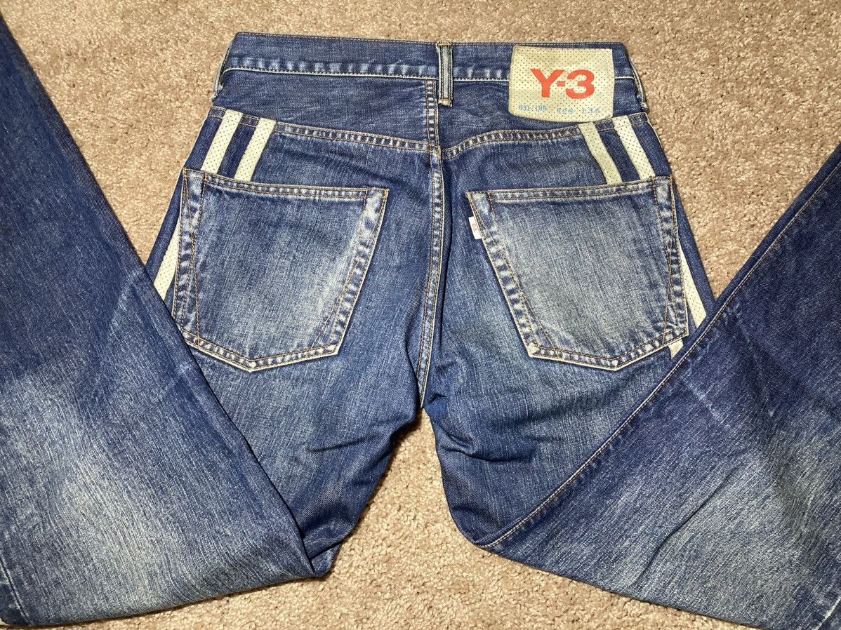 Adidas × Y-3 × Yohji Yamamoto SS04 Yohji Y-3 Striped Denim Spotted ...