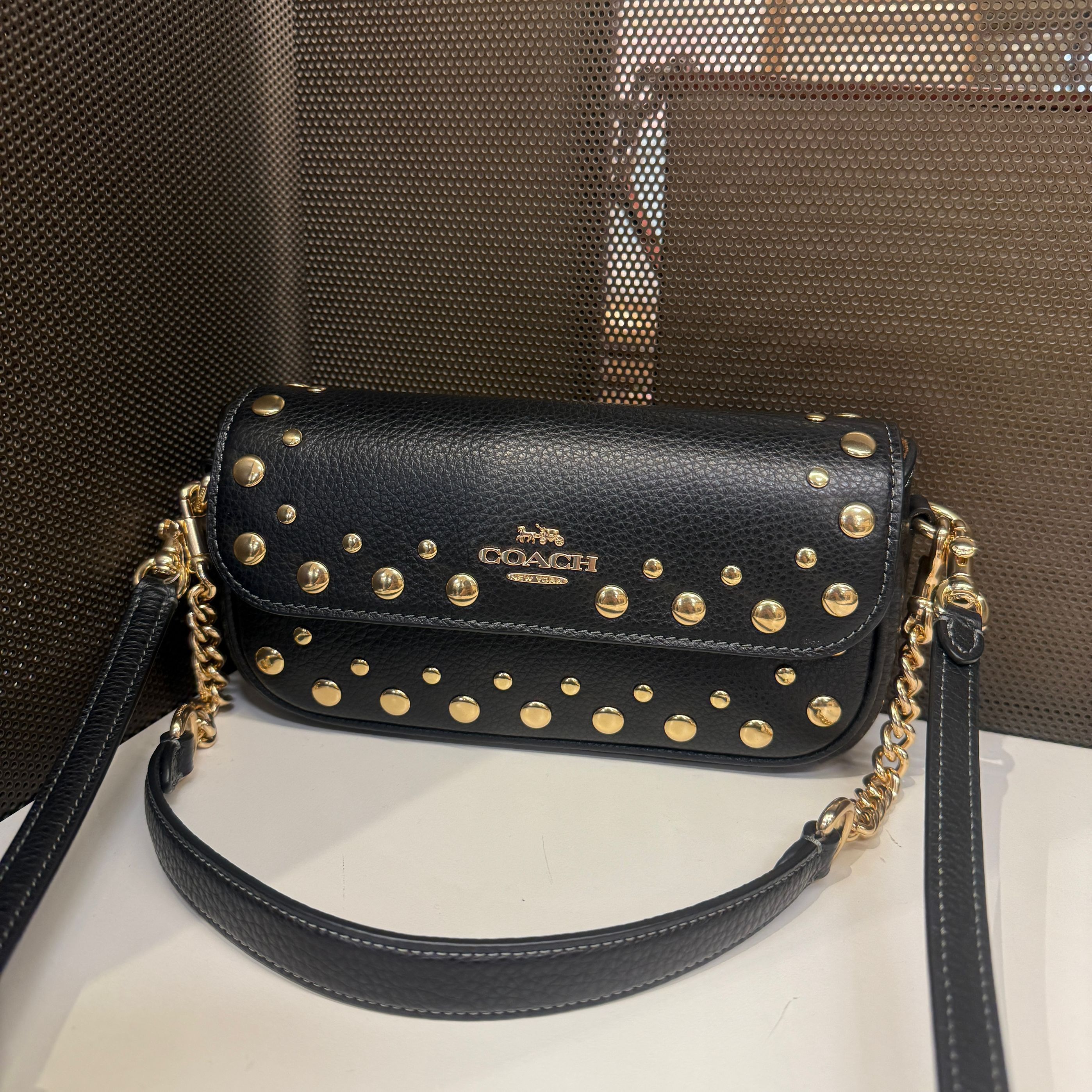 Coach coach Hailey Flap Bag With Rivets can97 | Grailed