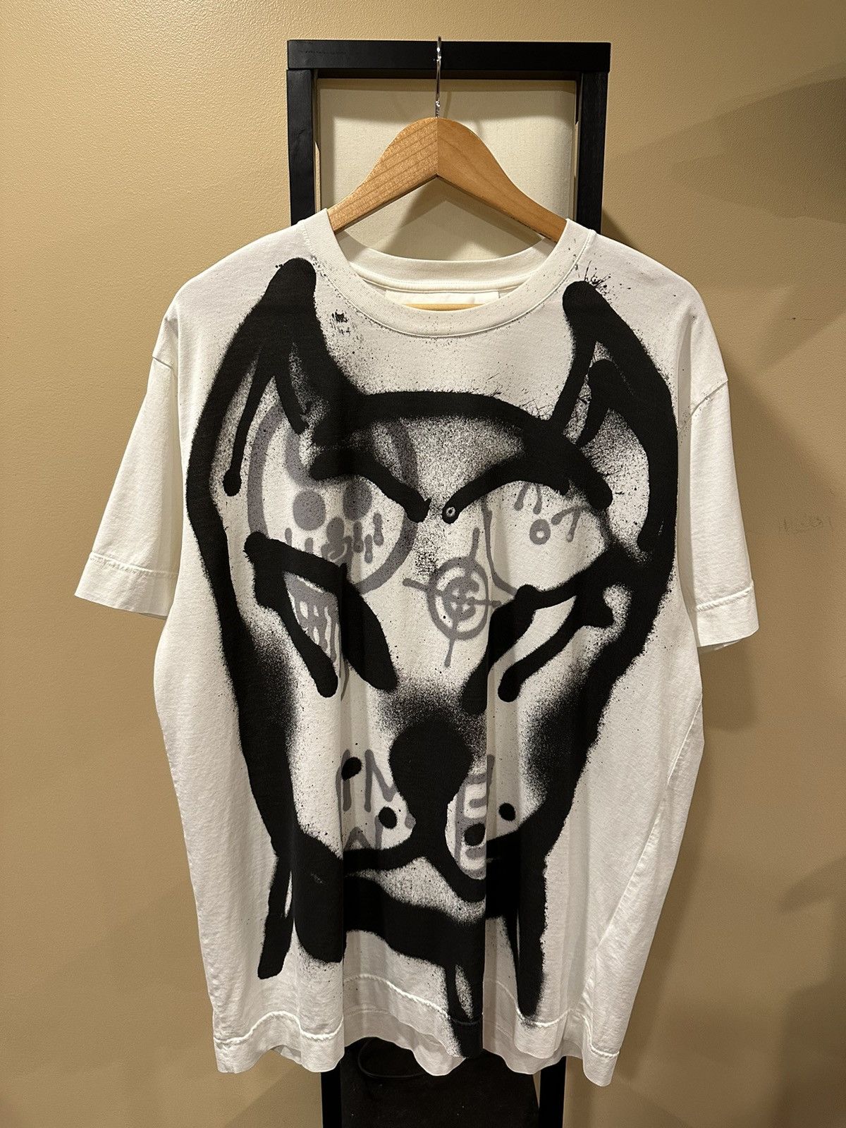 Chito × Givenchy × MMW Givenchy x MMW x Chito Sprayed Graffiti Dog ...