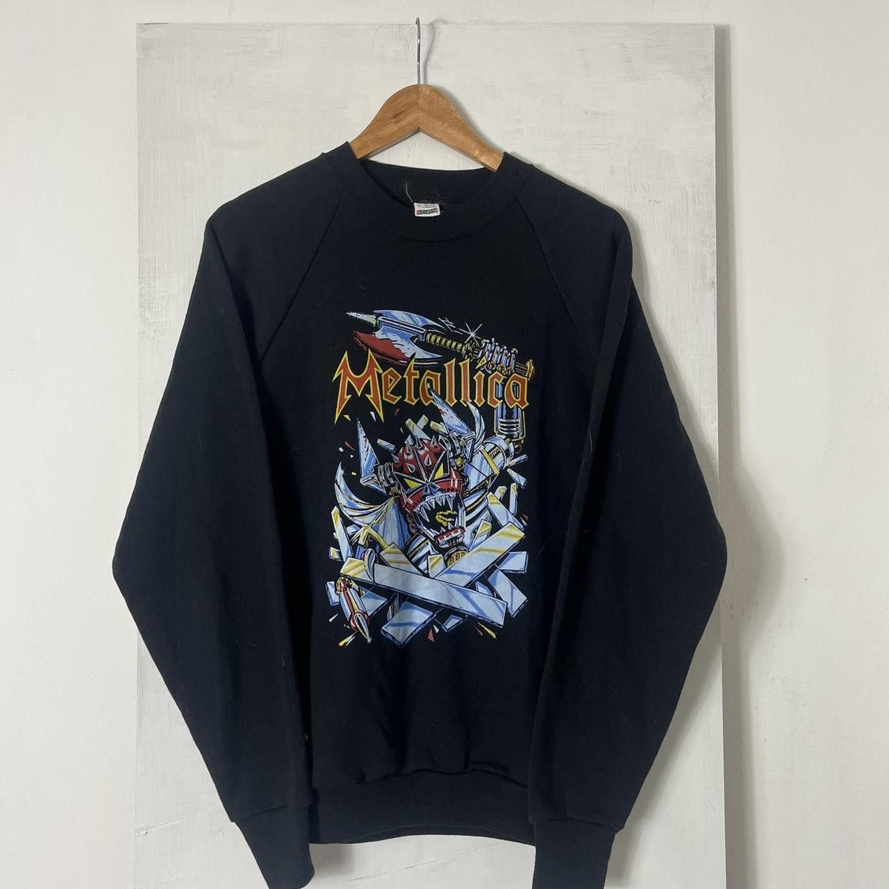 Vintage Vintage late ‘80s Metallica Bootleg Sweatshirt 🤘 | Grailed