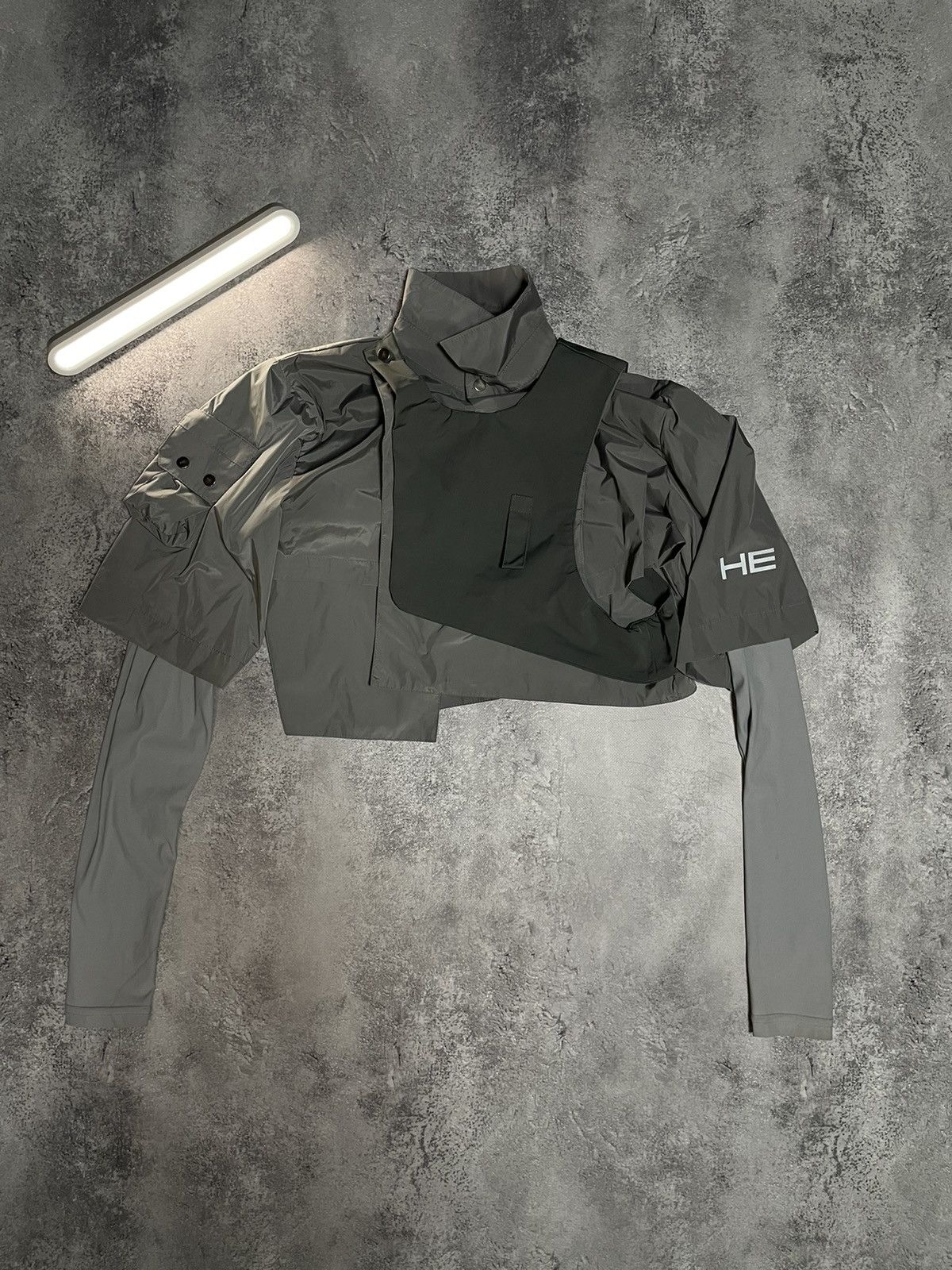 Heliot Emil Layerd crop Tech shirt HELIOT EMIL SS20 | Grailed