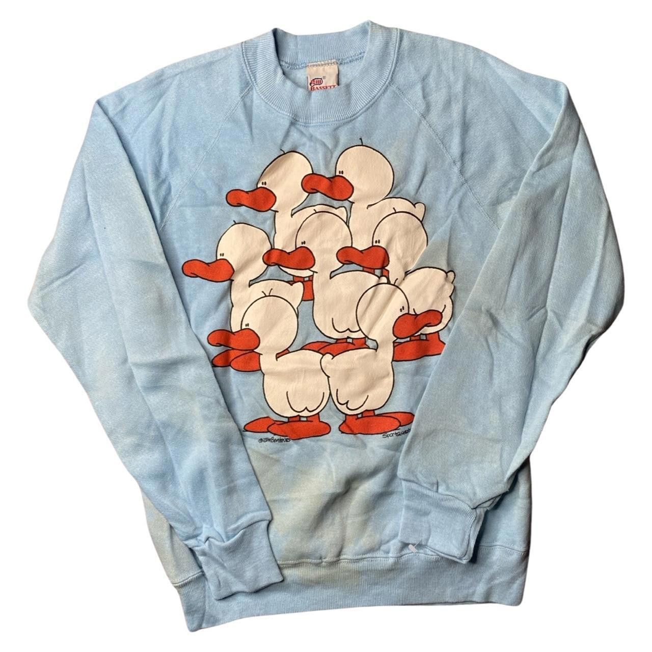 Designer 80s Vintage Baby Blue Duck | Grailed