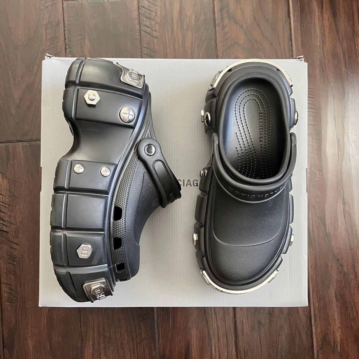 Balenciaga Balenciaga Hard Crocs | Grailed