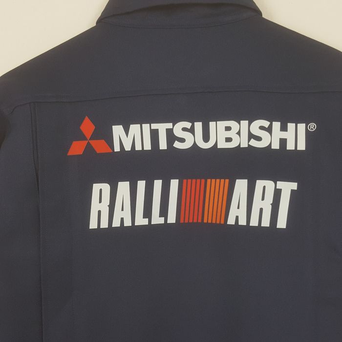 Vintage Vintage Mitsubishi Ralli Art Jacket Japanese Racing Jacket ...