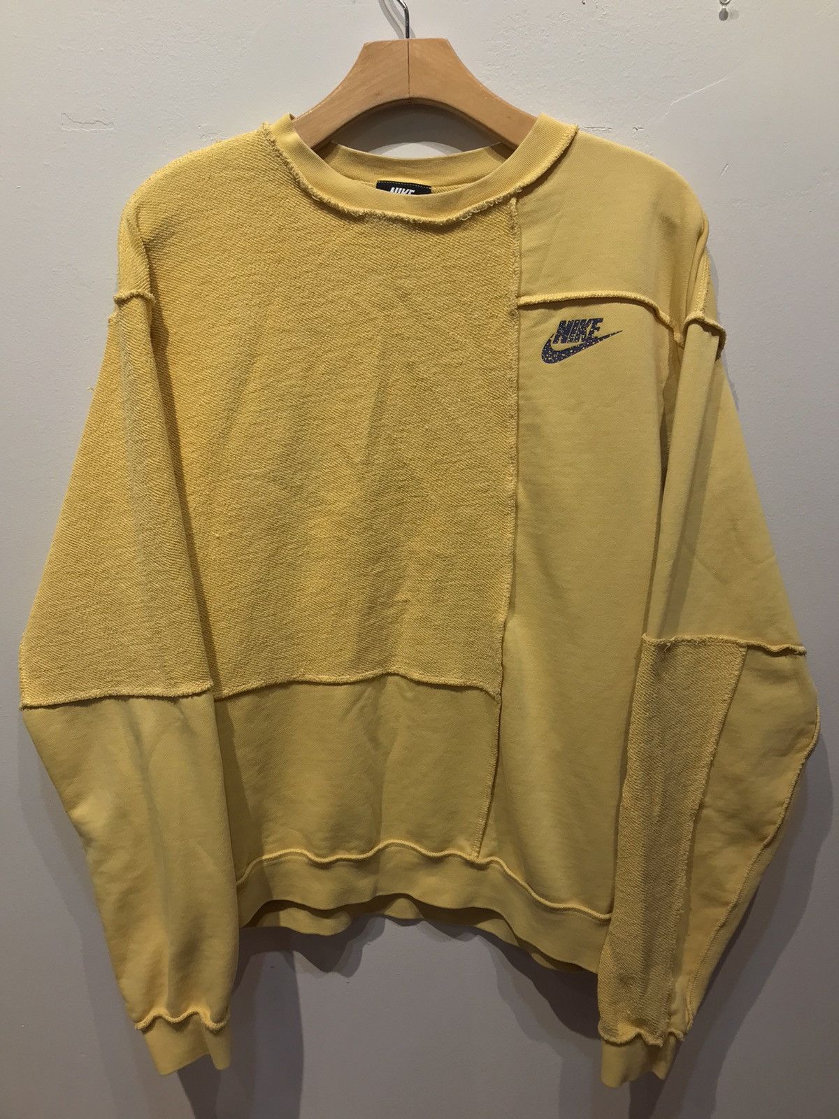 Nike 2000s retro vintage Nike air check swoosh cut sew rework | Grailed