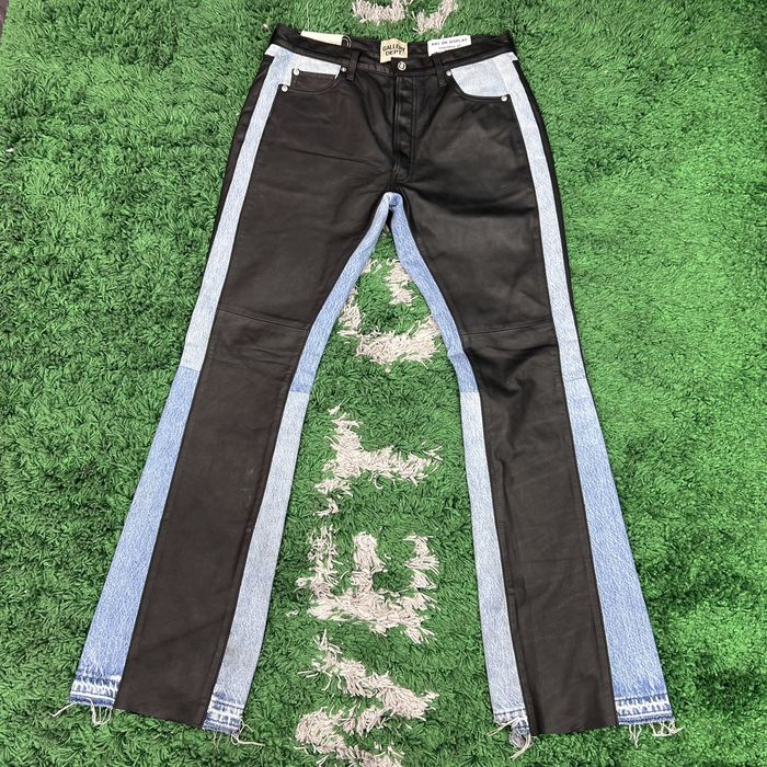Gallery Dept. EXTREMELY RARE Gallery Dept Bronco II LA Flares Leather ...