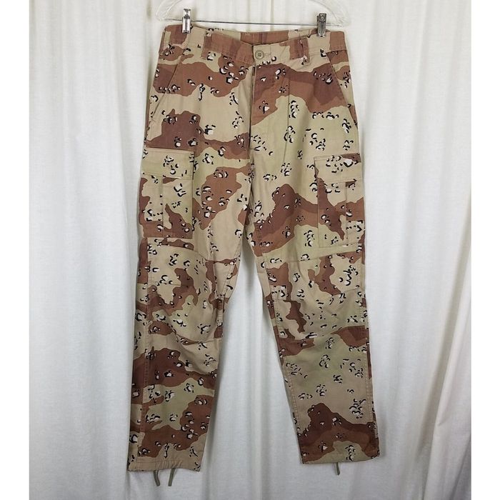 Military Vtg Military Camo Desert Storm BDU Pants Chocolate Chip | Grailed