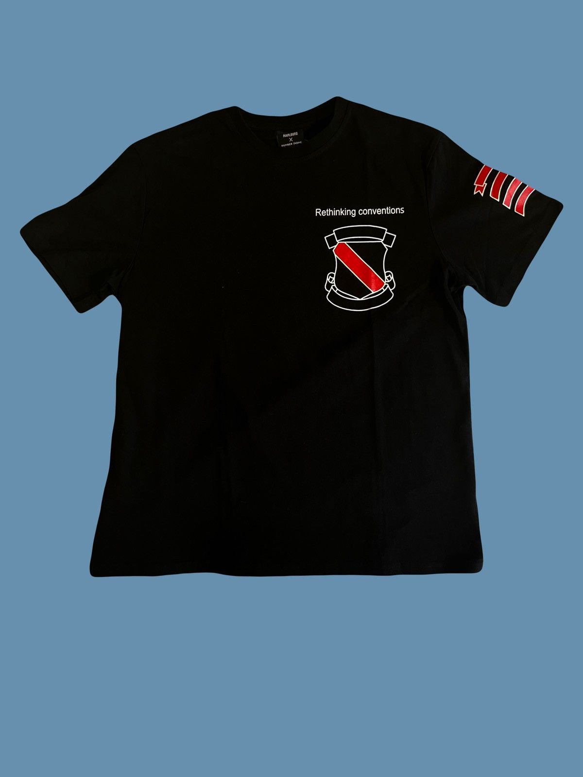 Number (N)ine Number Nine x Marlboro Shield t-shirt | Grailed