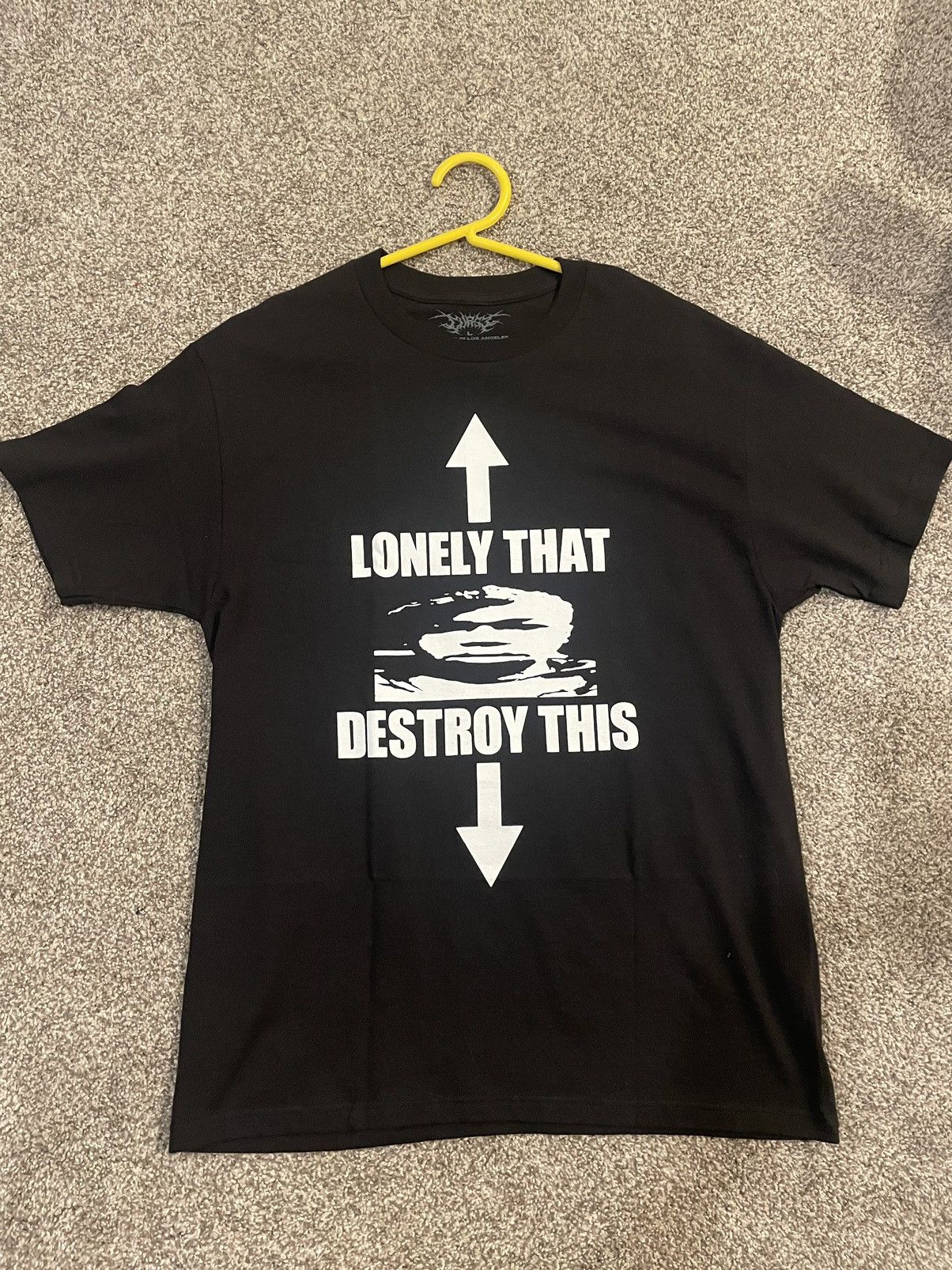 Streetwear Only Curse Destroy Lonely Tee | Grailed
