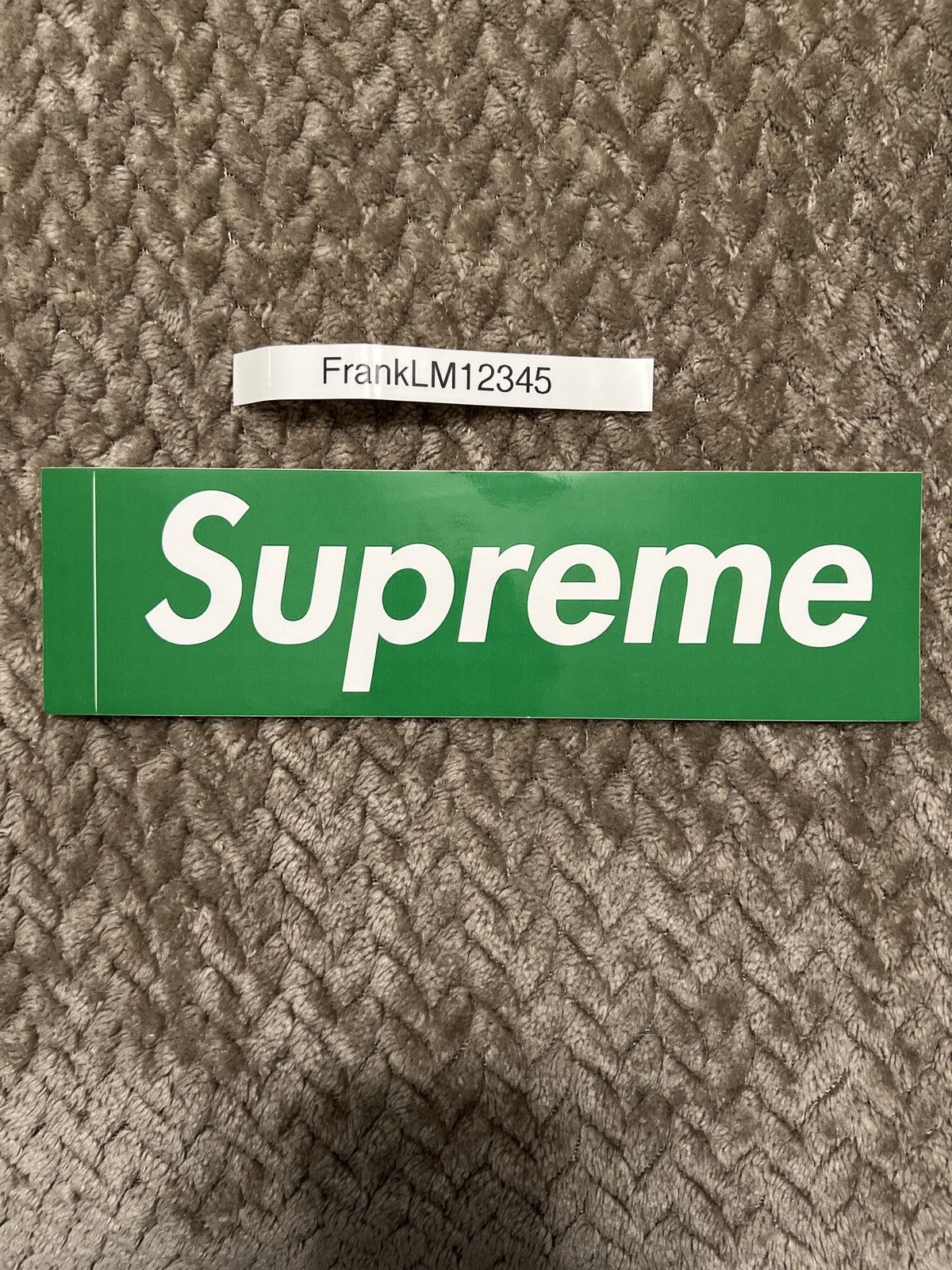 Supreme Supreme Green Box Logo Sticker FW24 Tyler The Creator | Grailed