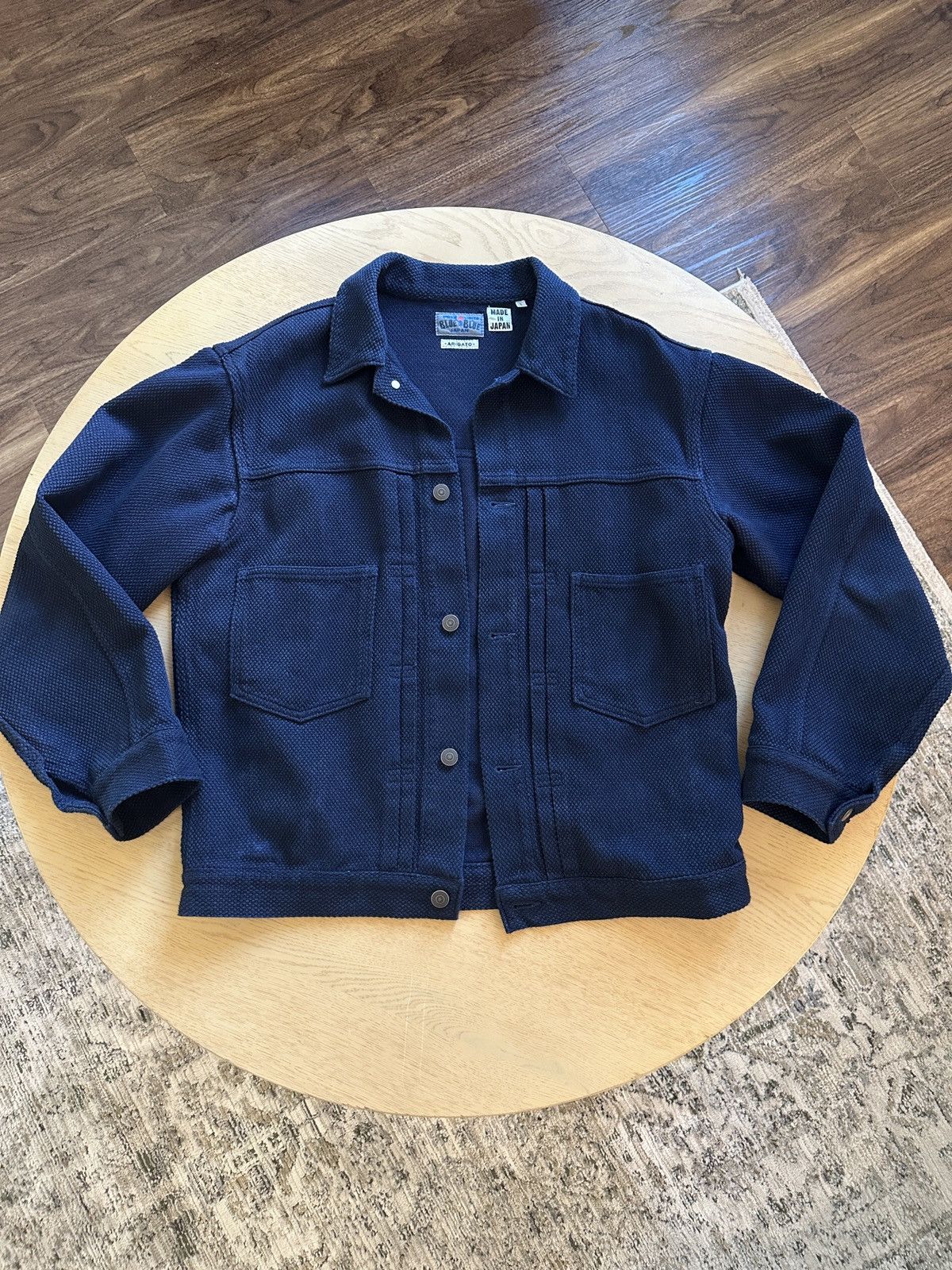 Blue Blue Japan Blue Blue Japan Sashiko Trucker Jacket | Grailed
