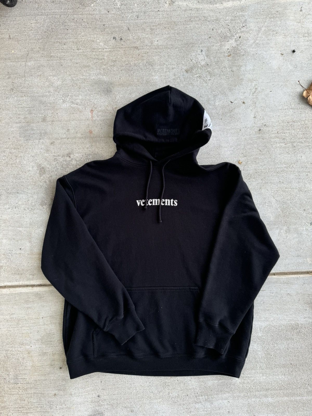 Vetements VETEMENTS 2020 POSTAGE LABEL HOODIE | Grailed