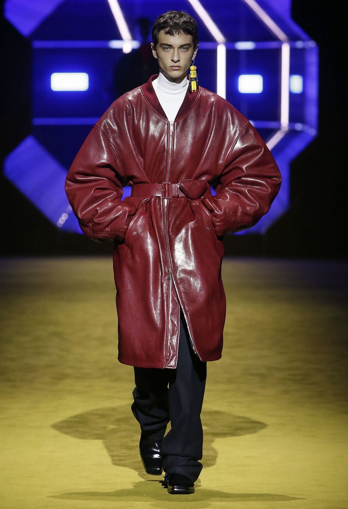 Prada Prada by Raf Simone/Rare runway oversized coat | Grailed