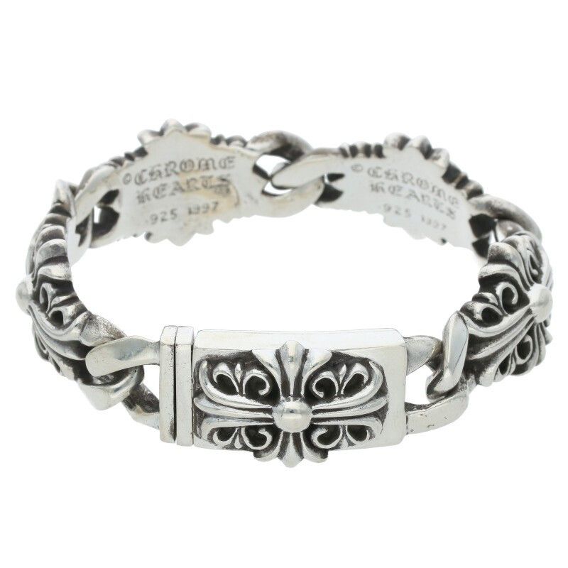 Chrome Hearts Silver Bracelet KEEPER LINK | Grailed