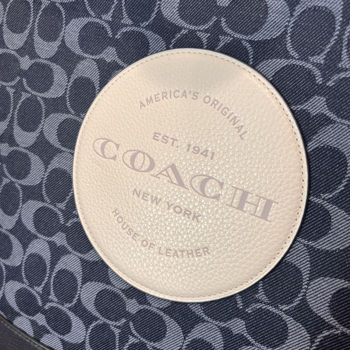 Coach coach Dempsey Tote 40 In Signature Denim With Coach Patch | Grailed