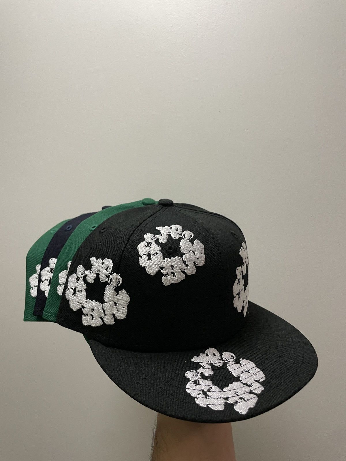 DENIM TEARS × New Era Denim Tears New Era Fitted Hat Size 7 3/8 Green ...