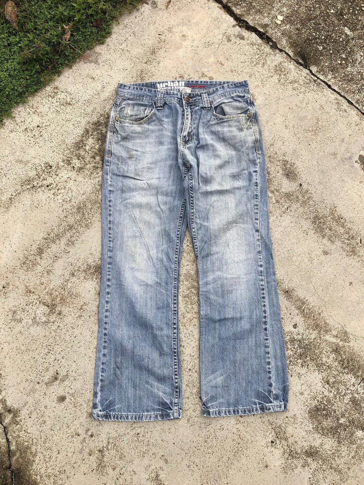 Urban Pipeline FLARED⚡️URBAN PIPELINE LOOSE BOOT DENIM | Grailed