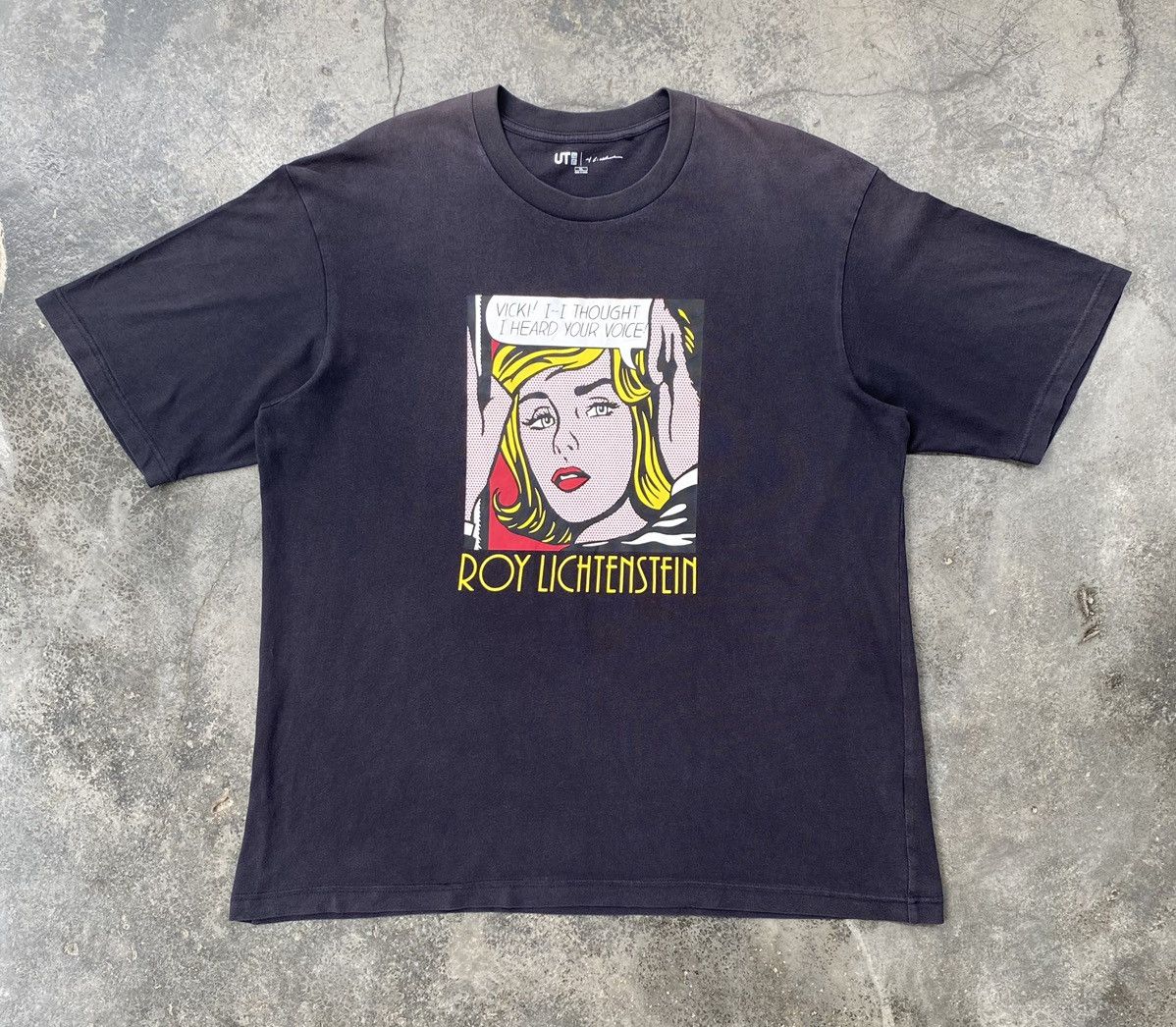 Andy Warhol, Roy L, Claes O. × Uniqlo × Vintage Rare Vintage Sun Faded ...