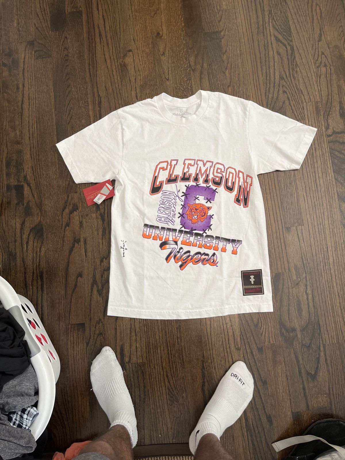 Streetwear × Travis Scott Travis Scott Clemson t shirt | Grailed