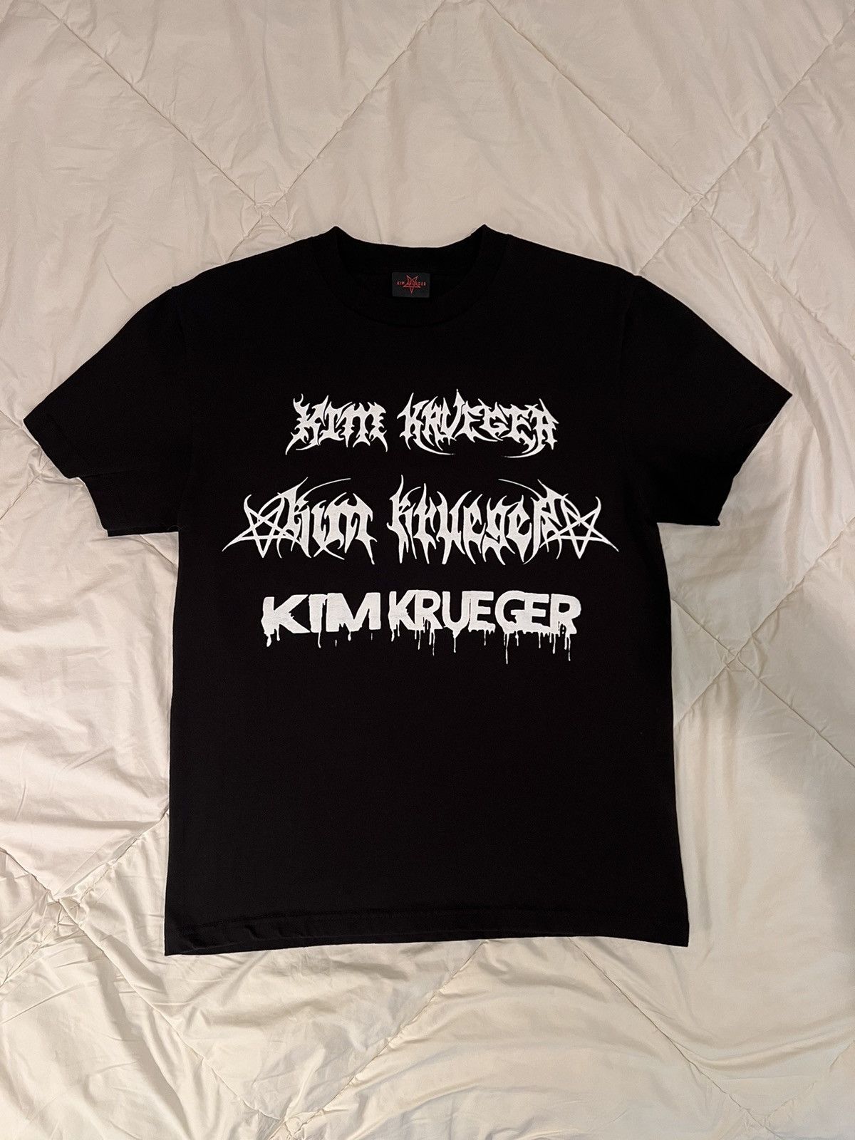 Kim Krueger × Playboi Carti Kim Krueger Patches Tee | Grailed