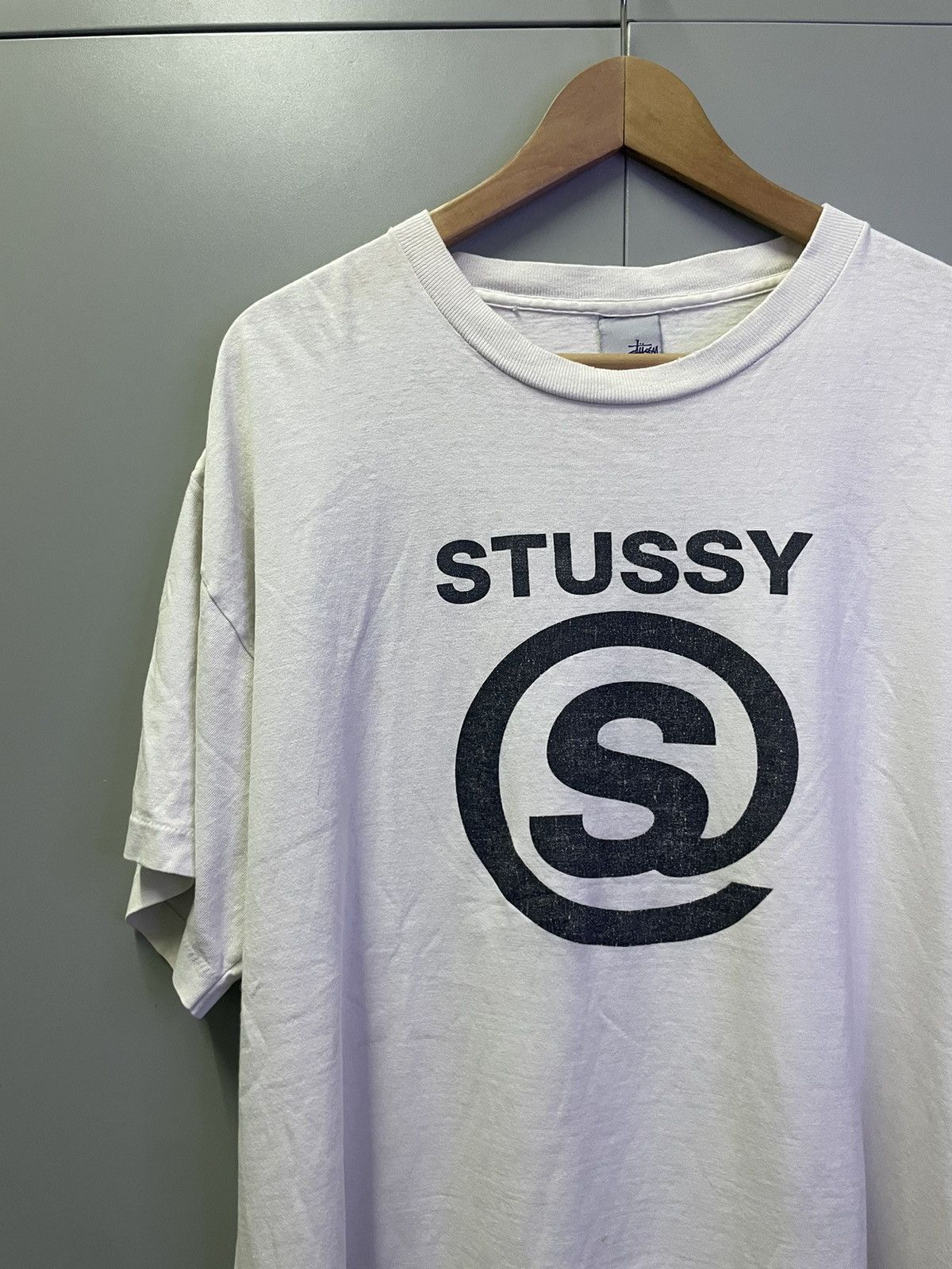 Vintage Vintage 90s Stussy S " @ " Logo | Grailed