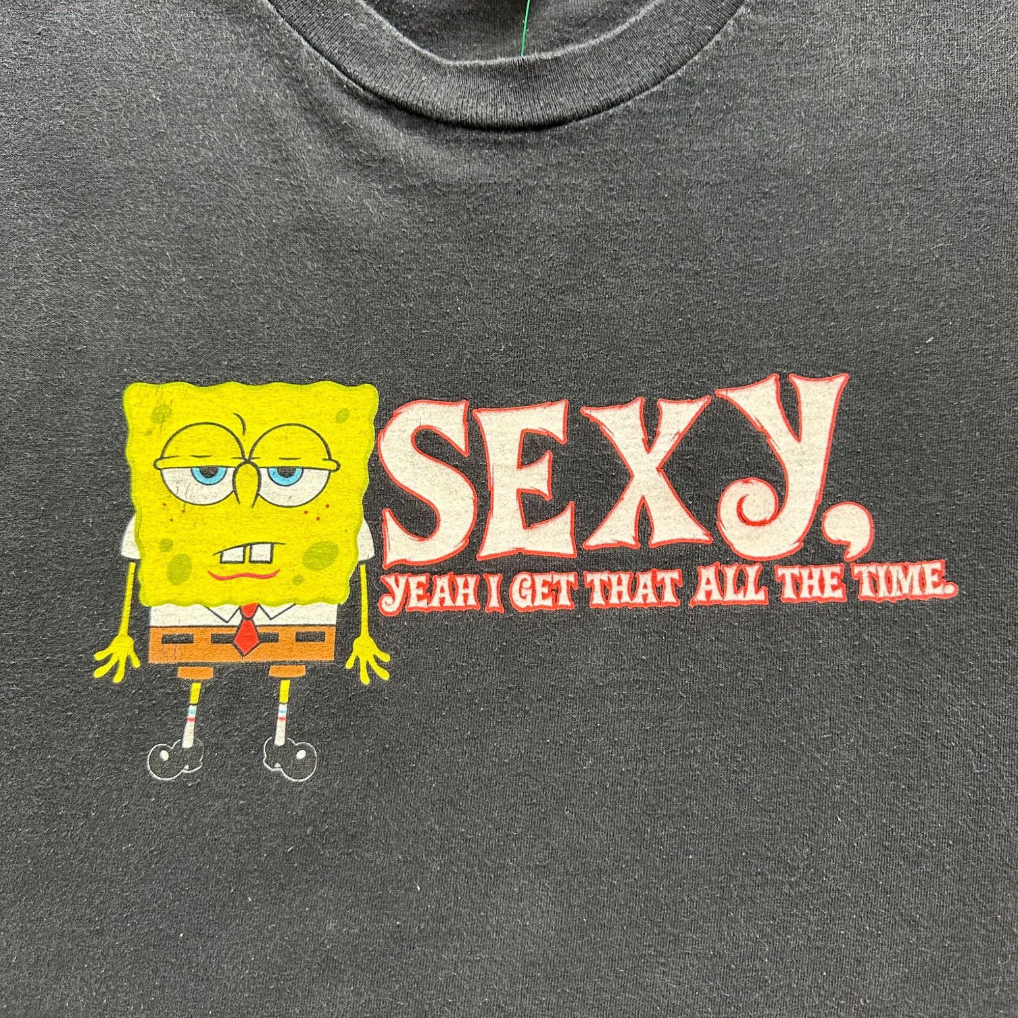 Vintage Vintage 2002 SpongeBob Sexy Cartoon Nickelodeon Shirt | Grailed