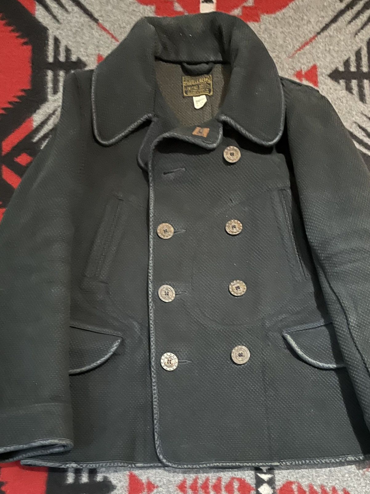 RRL Ralph Lauren Limited Edition Nautilus Pea Coat | Grailed