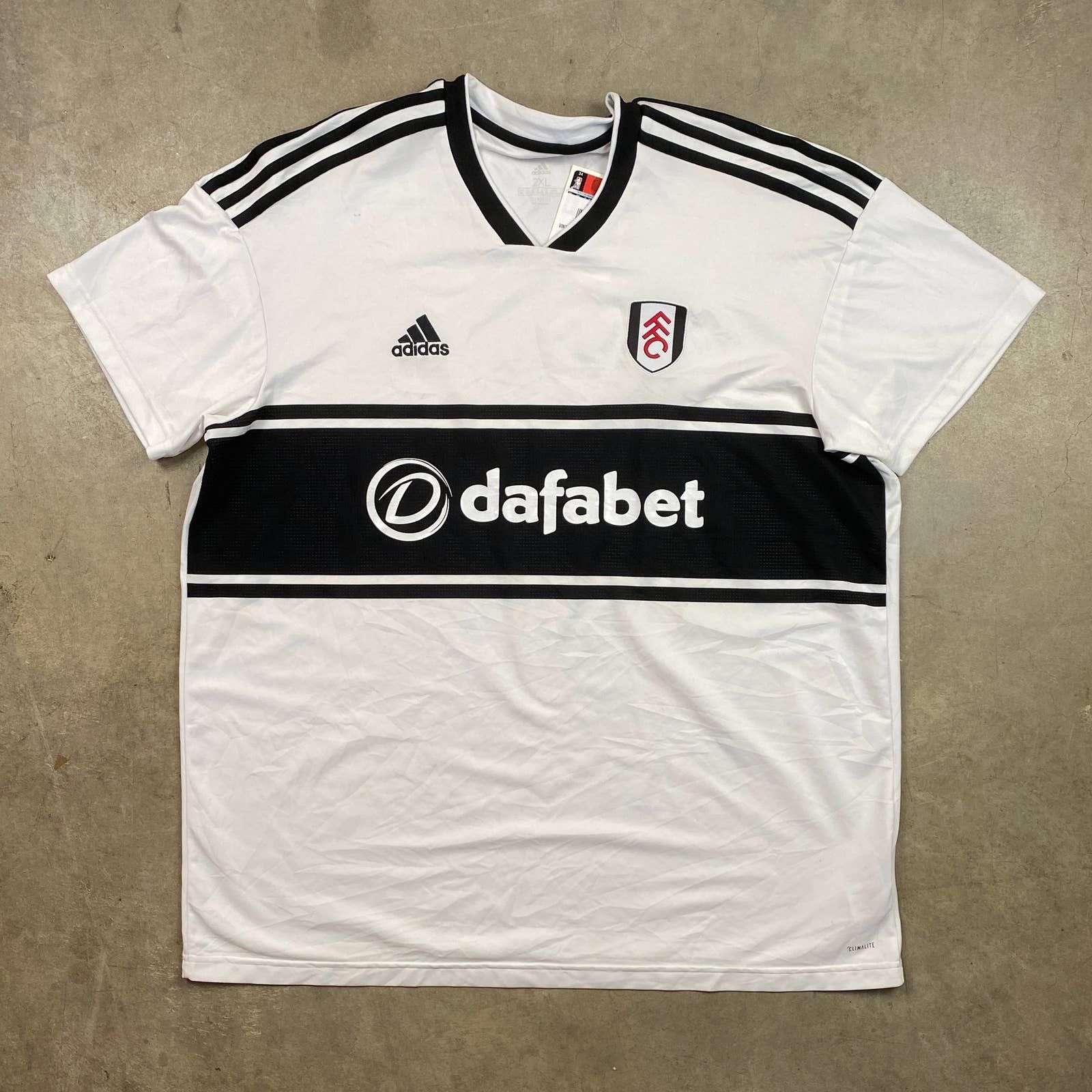 Adidas Vintage Fulham Soccer Jersey XXLarge | Grailed