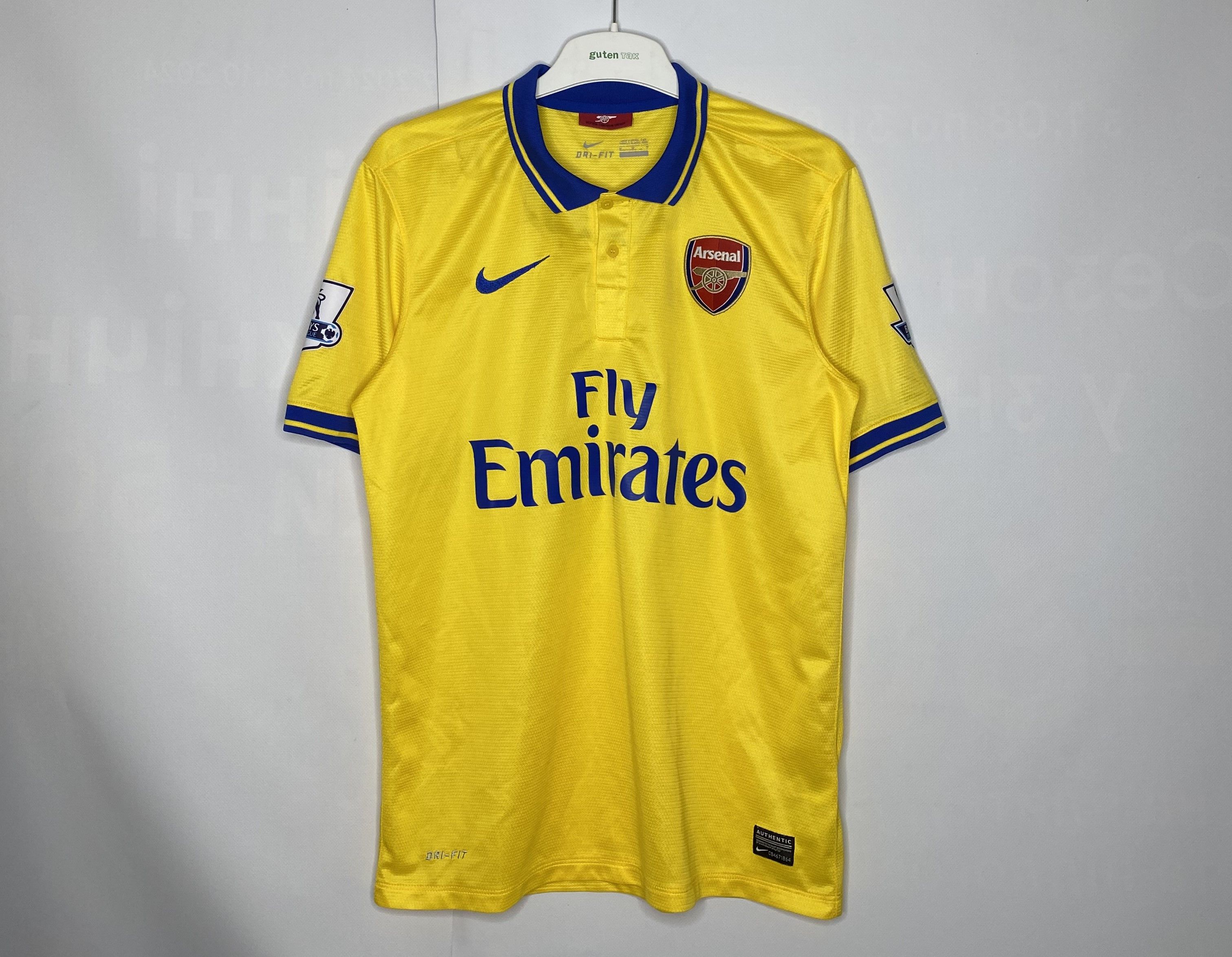Nike ARSENAL 2013 2014 AWAY FOOTBALL SHIRT SOCCER JERSEY | Grailed