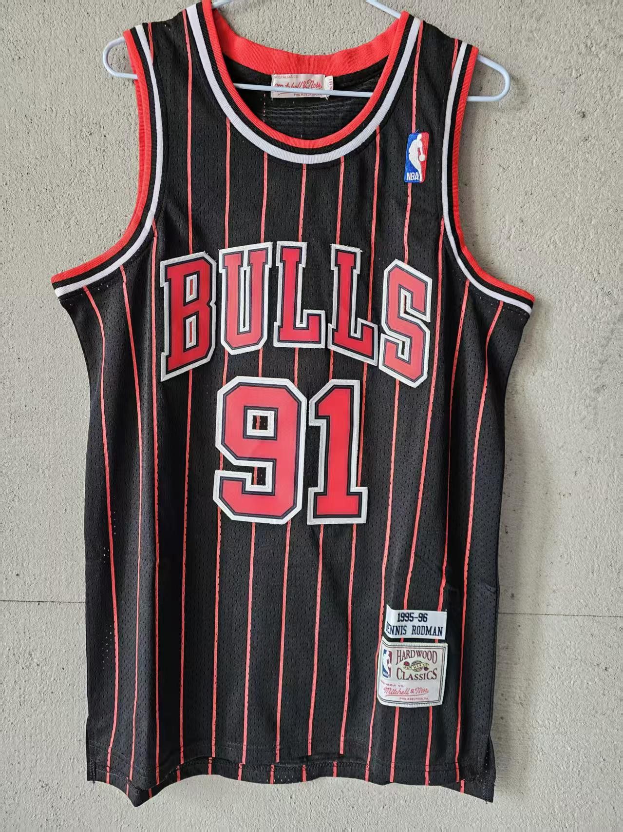 NBA Chicago Bulls #91 Dennis Rodman Jersey | Grailed