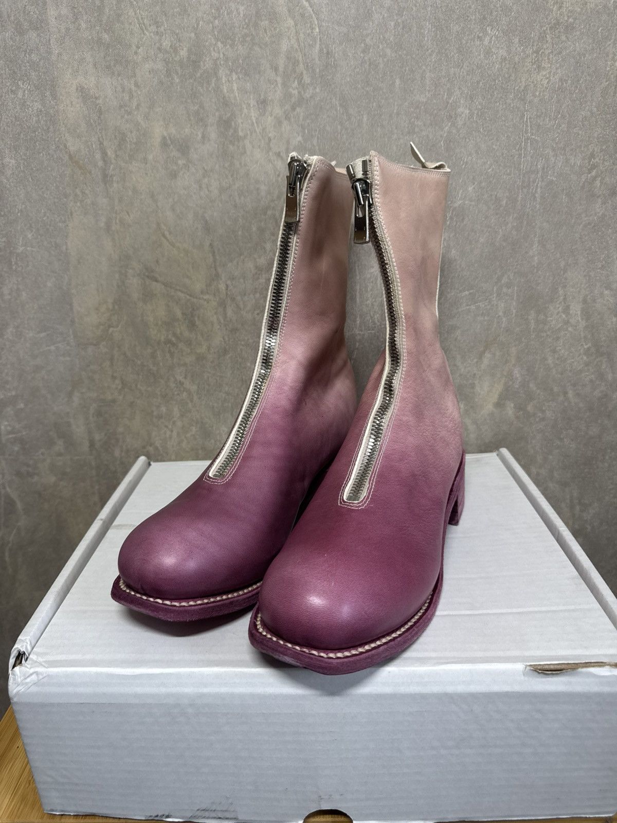 Guidi 41 / GUIDI PL2 Gradient Leather Boots | Grailed